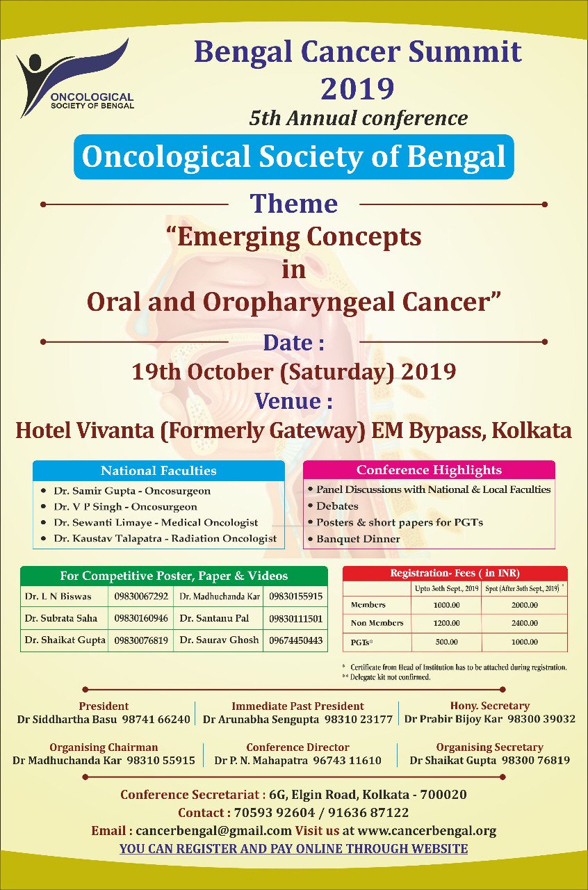 Life Member Application – Oncological Society of Bengal